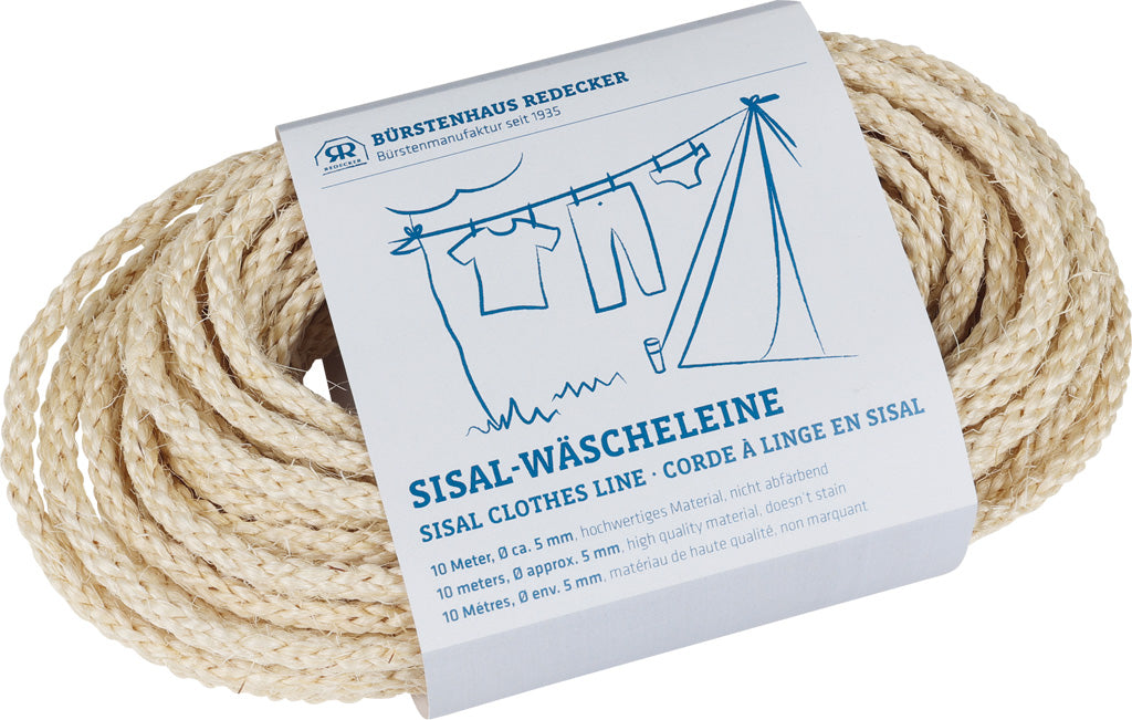 Sisal clothes line, 10 m – Lichen or Knot Plant Company LLC