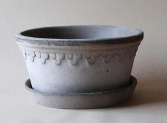 Castle Pot | Raw | Grey | Low – Lichen or Knot Plant Company LLC