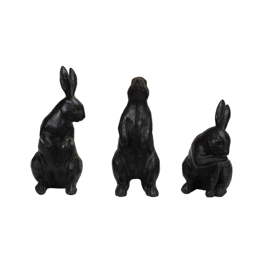 Cast Iron-Finish Rabbit – Lichen or Knot Plant Company LLC